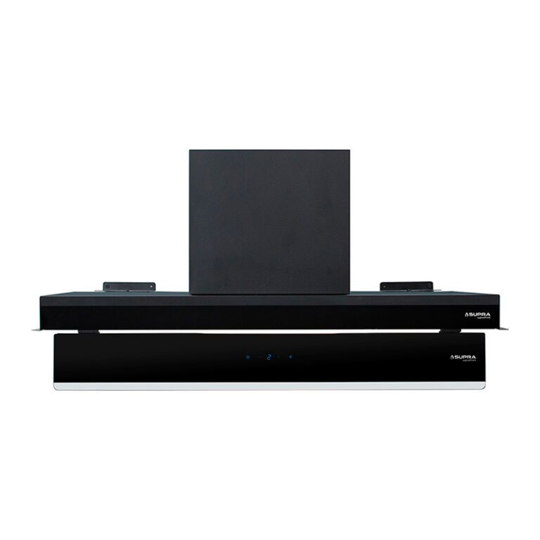 Campana extractora DARKFALL 90 de empotre, con panel de cristal color ...